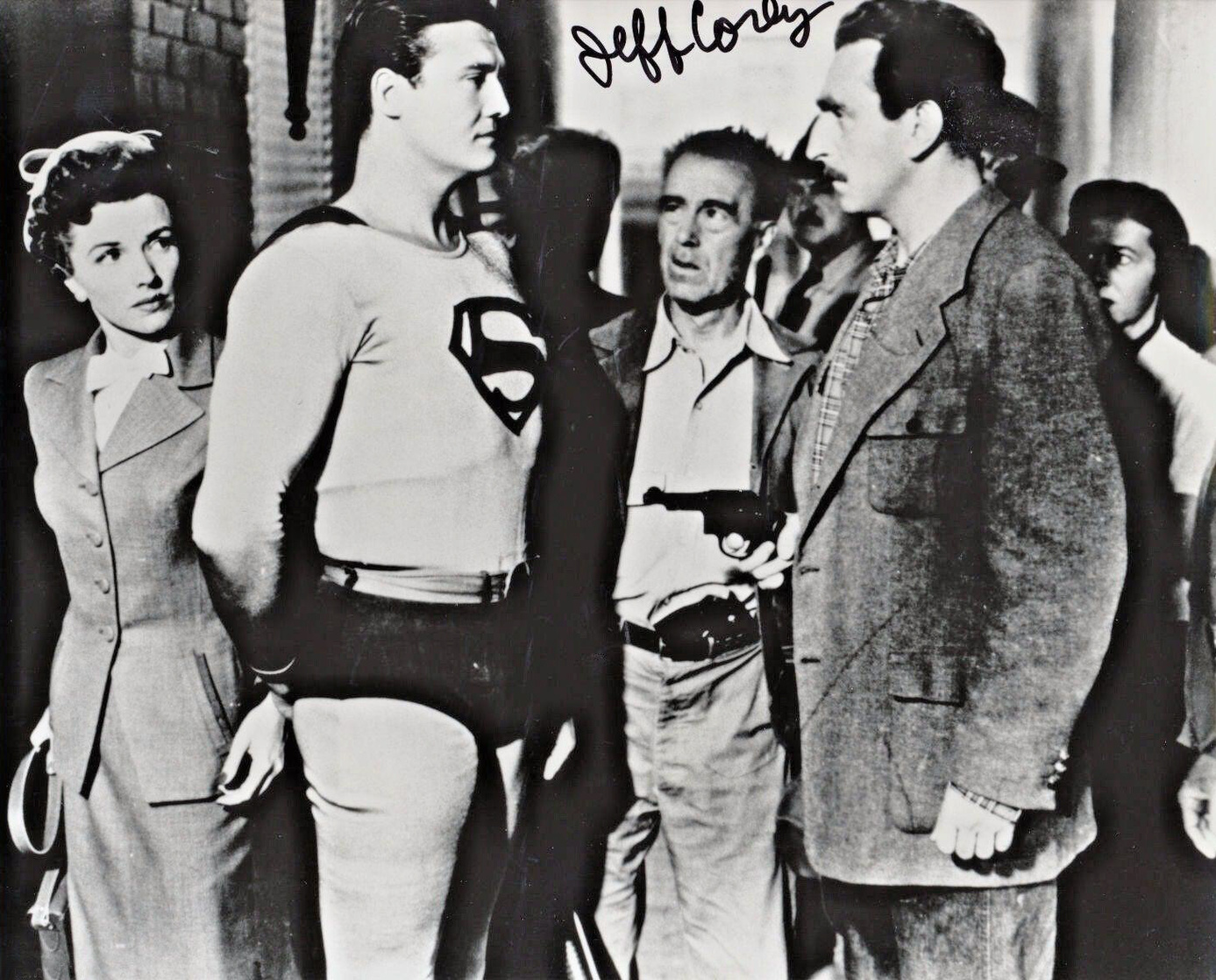 George Reeves, Jeff Corey