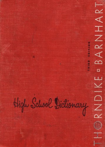 Picture Of Thorndike Barnhart High School Dictionary Third Edition picture-of-thorndike-barnhart-high-school-dictionary-third-edition