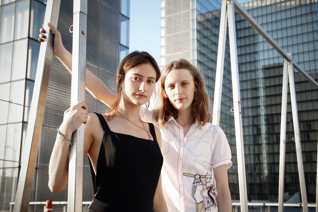 Mia Hansen-Løve and Lola Creton