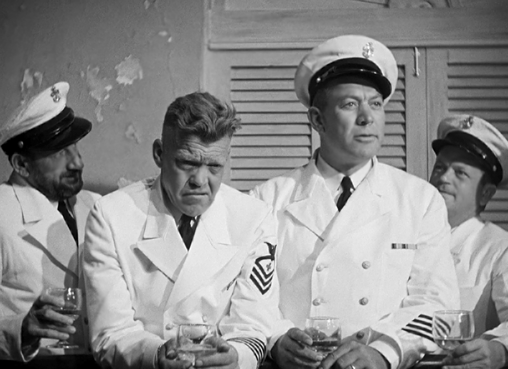 Jack Pennick and Ward Bond