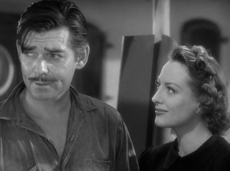 Clark Gable and Joan Crawford