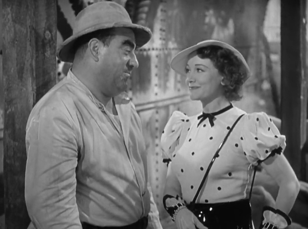 Dewey Robinson and Betty Compson