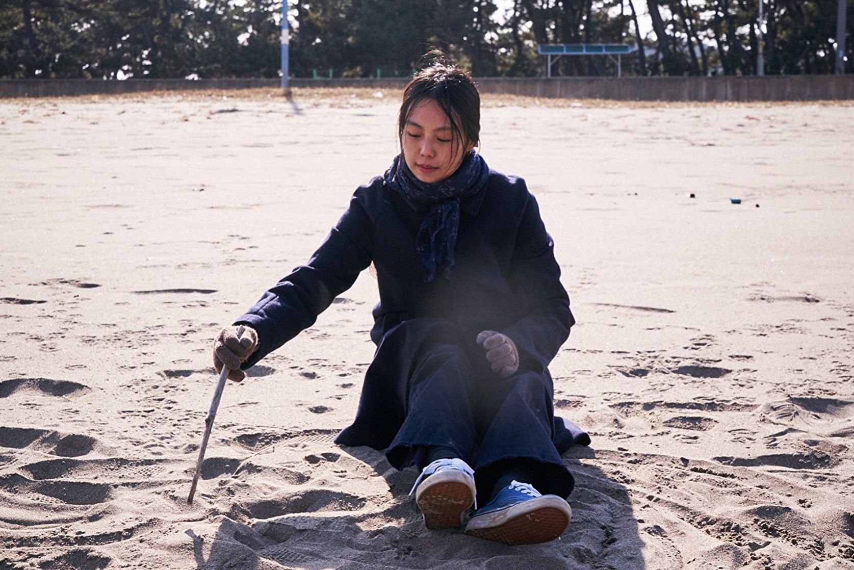 Image of On the Beach at Night Alone (2017)