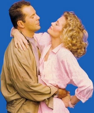 David Addison & Maddie Hayes in MOONLIGHTING