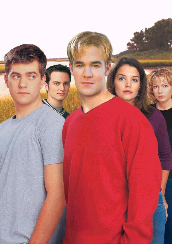 Pacey, Jack, Dawson, Joey Potter, & Jennifer