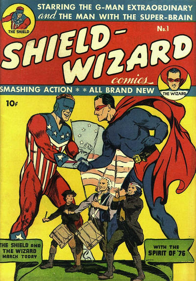 Picture of Shield-Wizard Comics