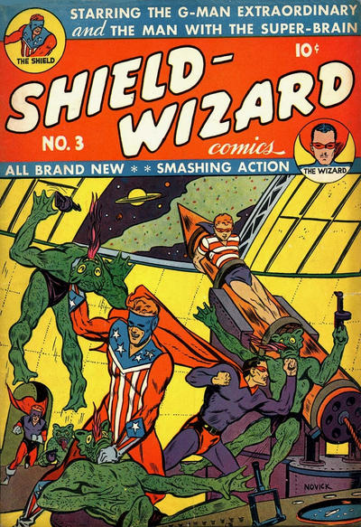 Picture of Shield-Wizard Comics