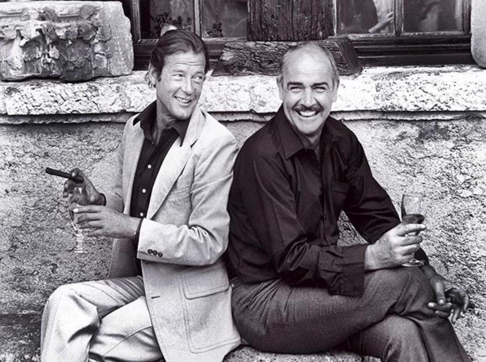 with Sean Connery