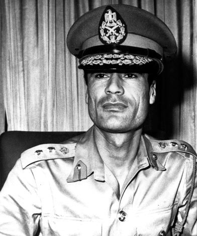 Picture of Muammar Gaddafi