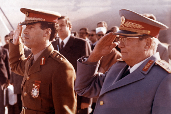 Picture of Muammar Gaddafi