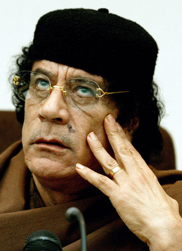 Picture of Muammar Gaddafi