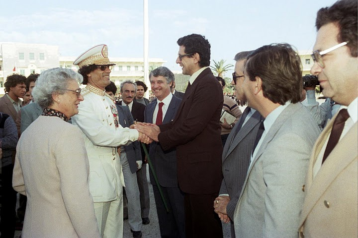 Image of Muammar Gaddafi