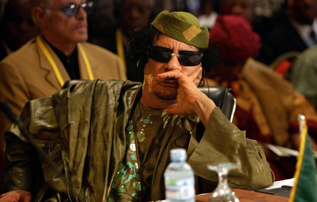 Image of Muammar Gaddafi