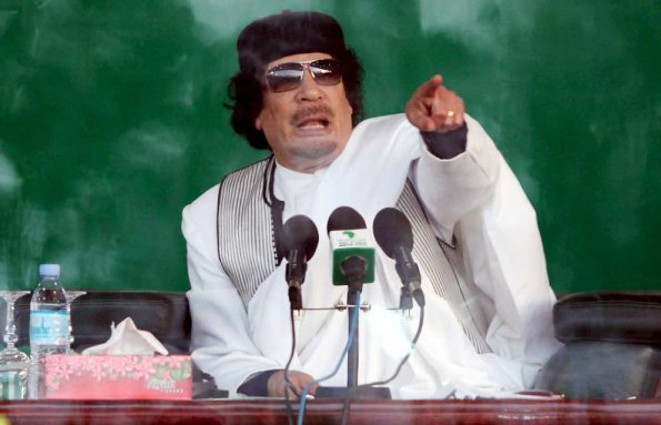 Picture of Muammar Gaddafi