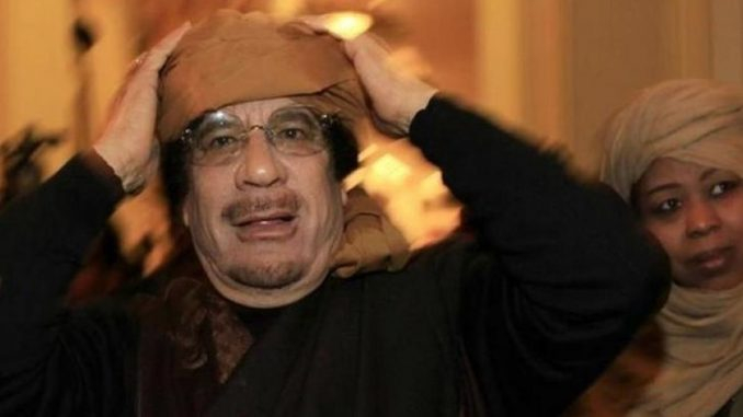 Image of Muammar Gaddafi