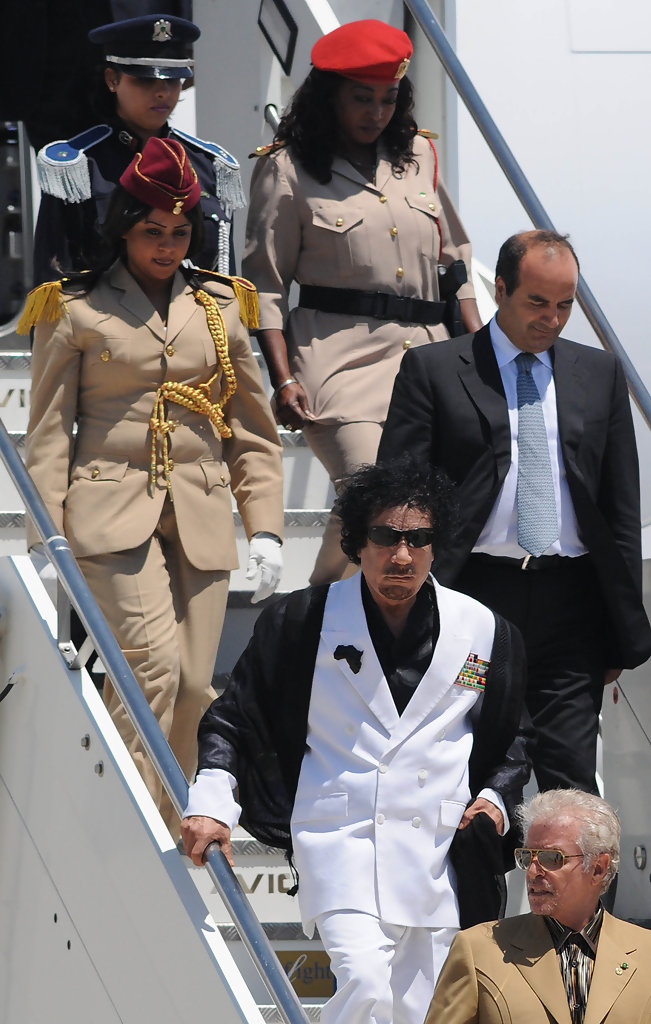 Picture of Muammar Gaddafi