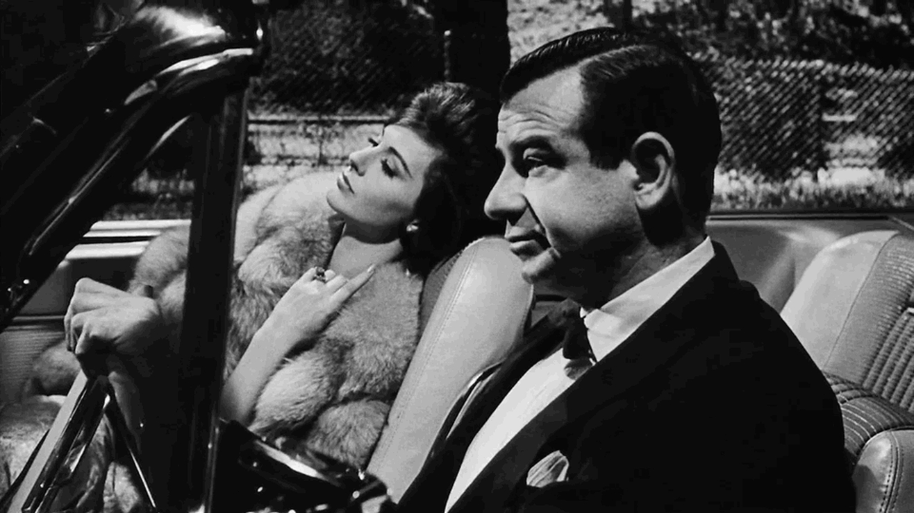Nancy Berg and Walter Matthau