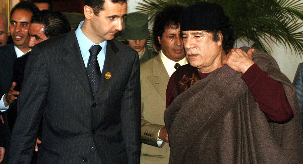 Picture of Muammar Gaddafi
