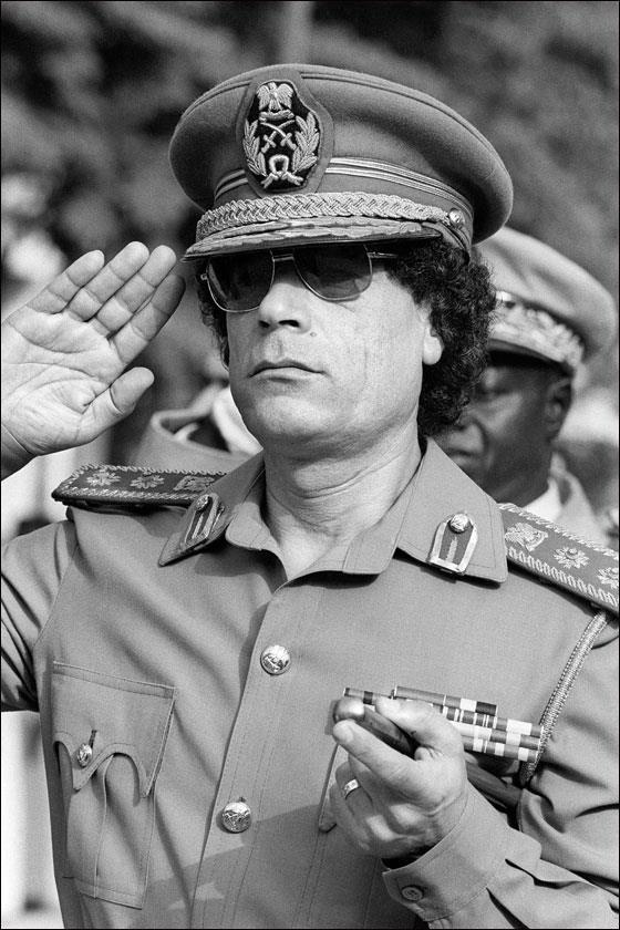 Picture of Muammar Gaddafi