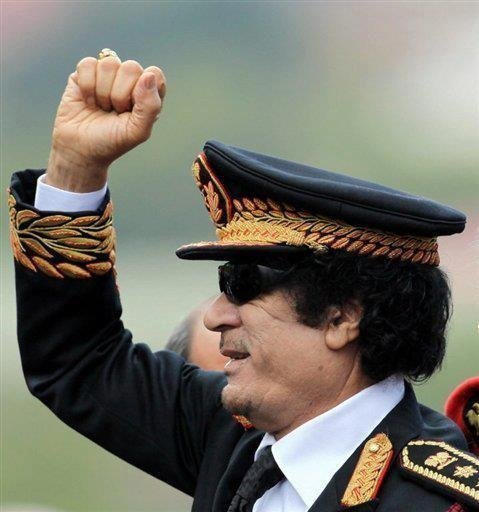 Picture of Muammar Gaddafi