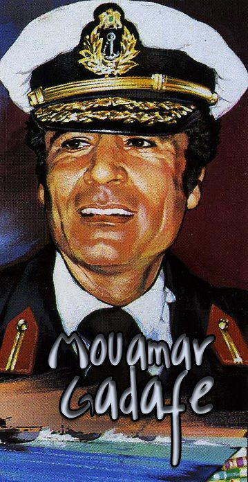 Picture of Muammar Gaddafi