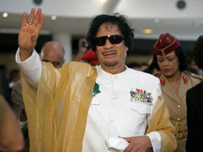 Picture of Muammar Gaddafi