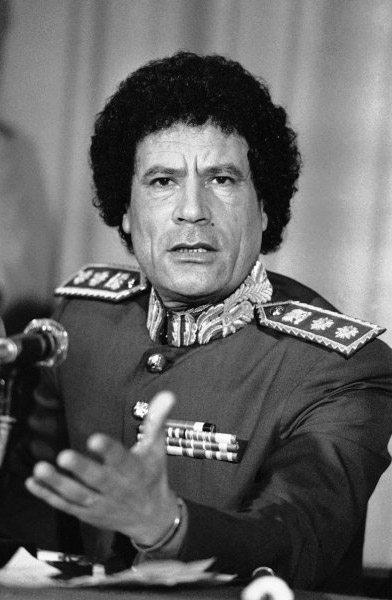 Picture of Muammar Gaddafi