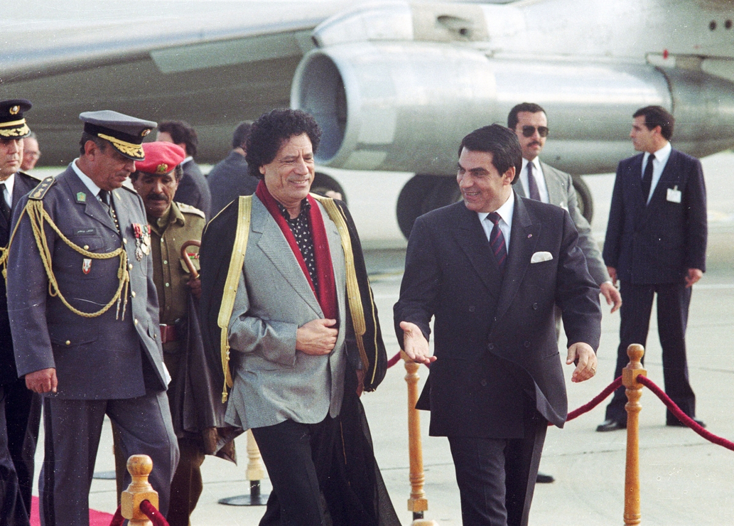 Picture of Muammar Gaddafi