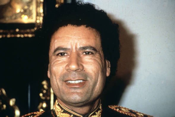 Picture of Muammar Gaddafi