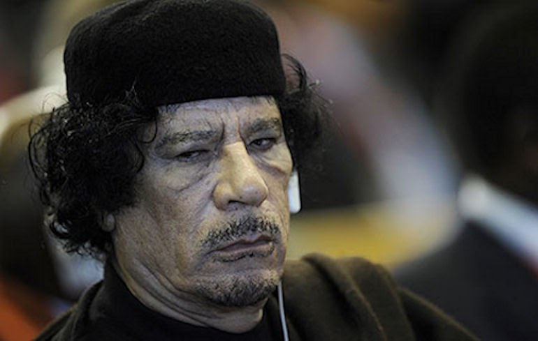 Picture of Muammar Gaddafi