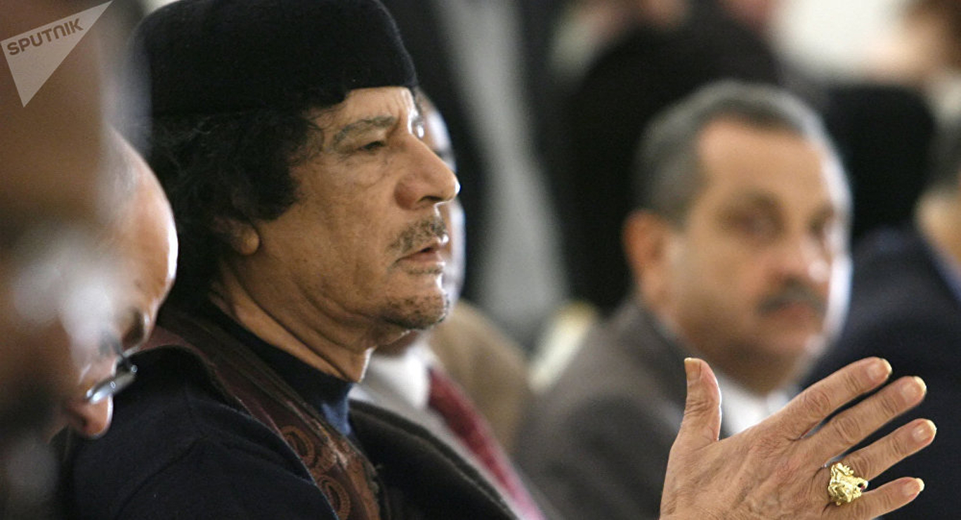 Picture of Muammar Gaddafi