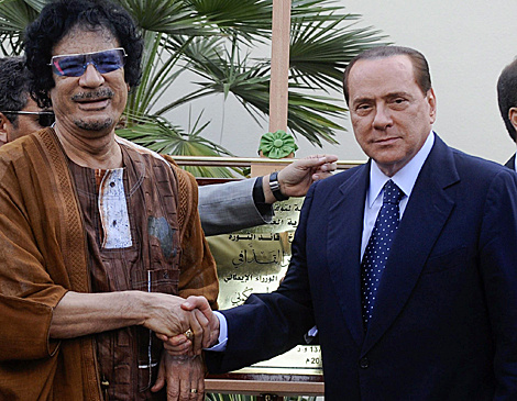 Picture of Muammar Gaddafi