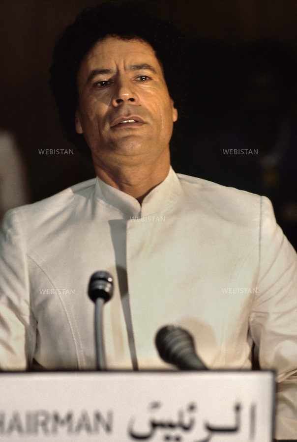 Picture of Muammar Gaddafi