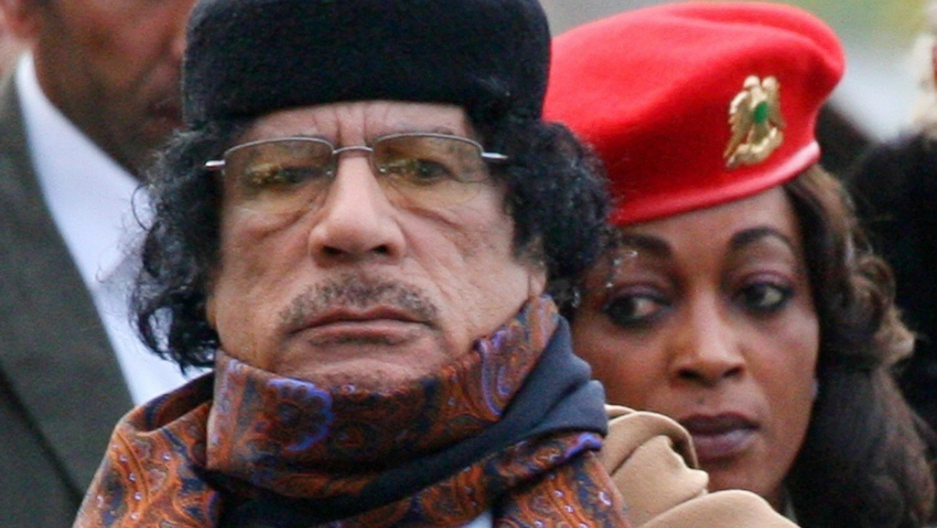 Picture of Muammar Gaddafi