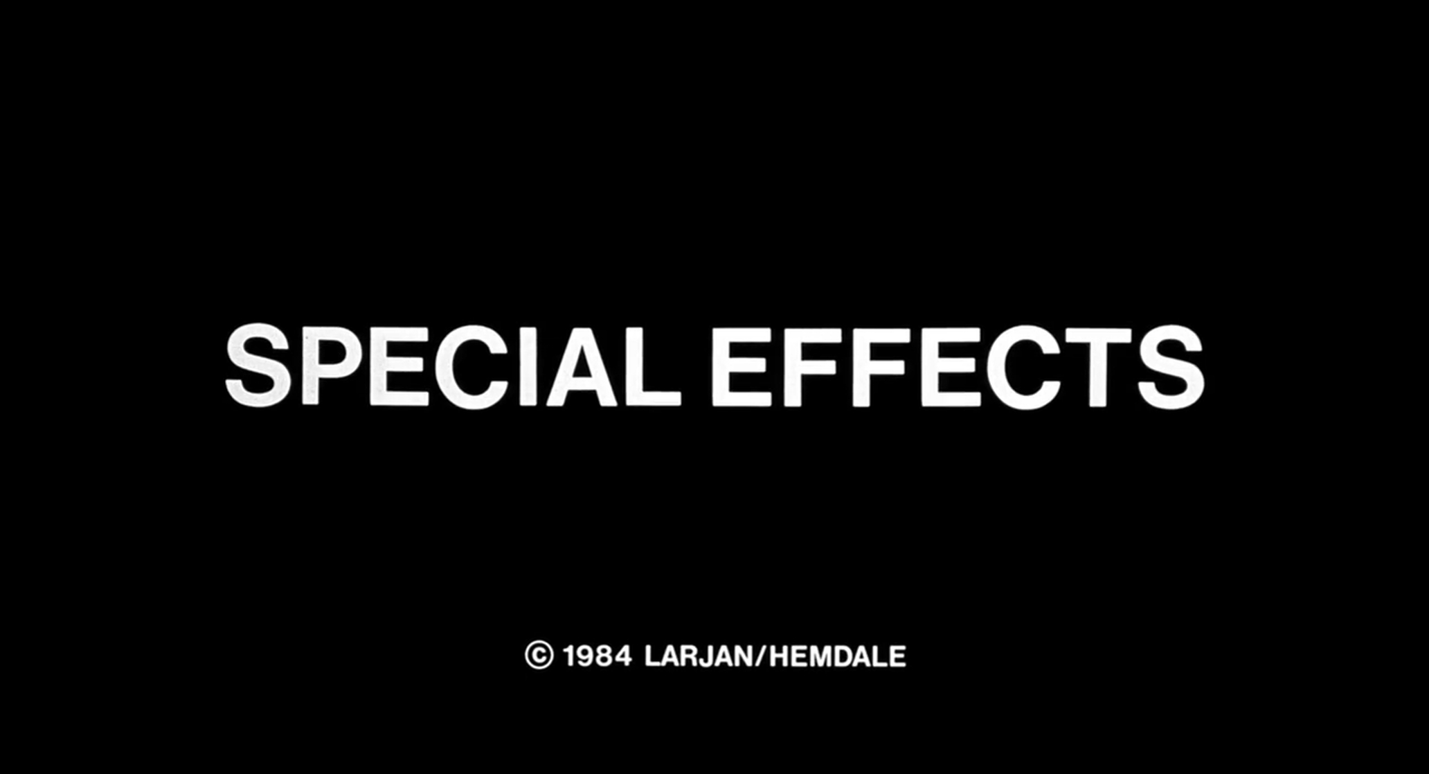 Picture of Special Effects (1984)