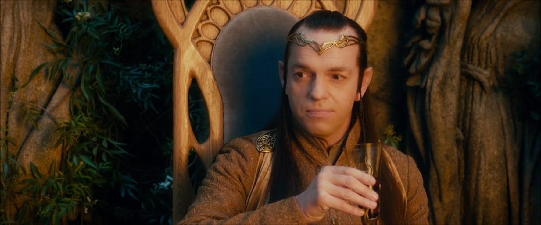 Hugo Weaving as Elrond