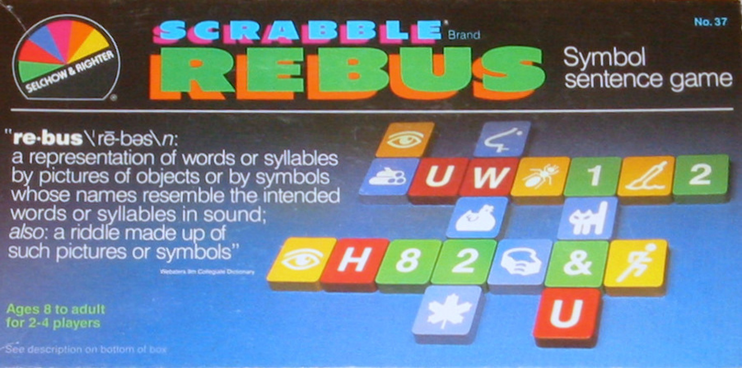 Picture of Scrabble Rebus: Symbol Sentence Game