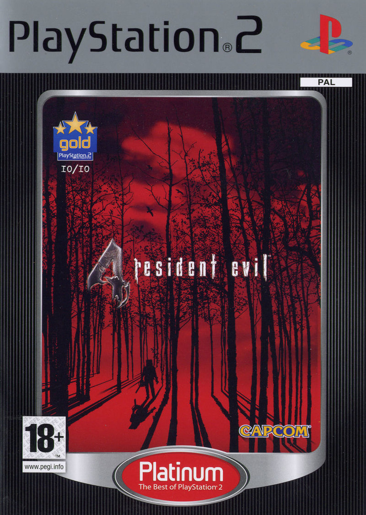 Resident Evil 4 - Platinum PAL cover
