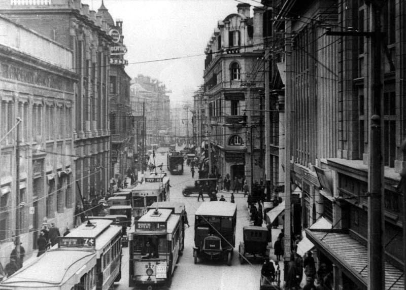 1920s Shanghai, Jiujiang Road.