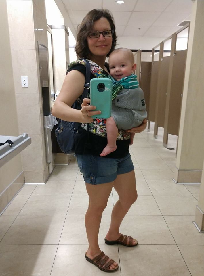 Holly & my second grandson