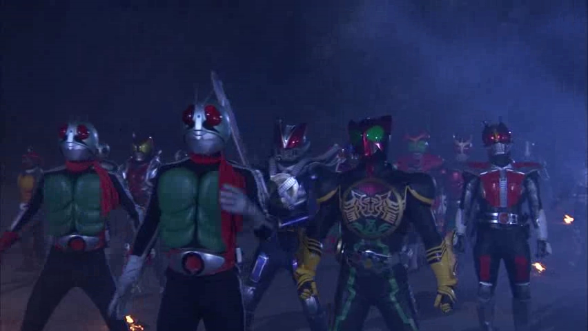 OOO, Den-O, All Riders: Let's Go Kamen Riders image