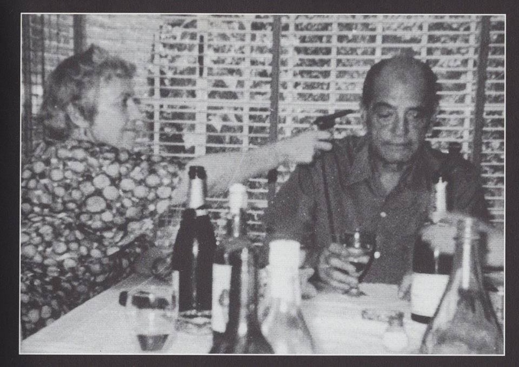 Luis Buñuel and his wife Jeanne Rucar.