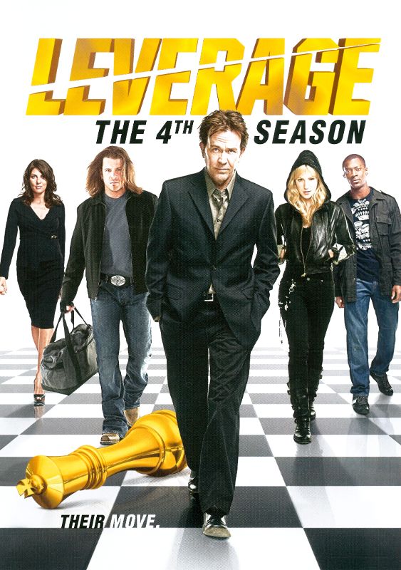 Leverage, Season 4, DVD cover