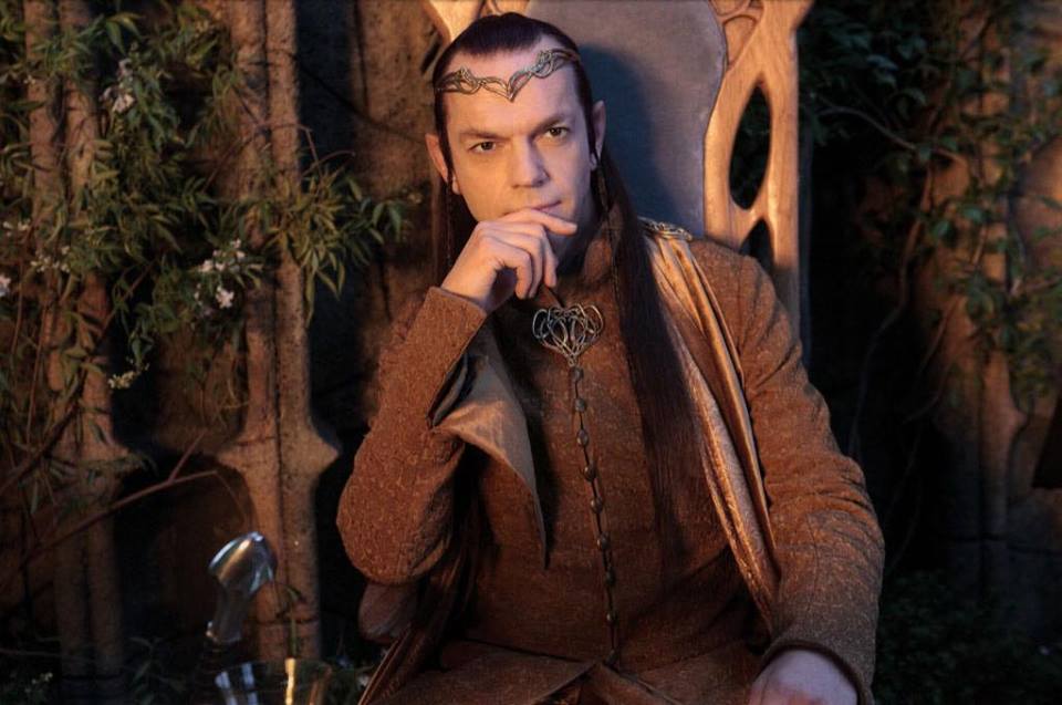 Hugo Weaving as Elrond