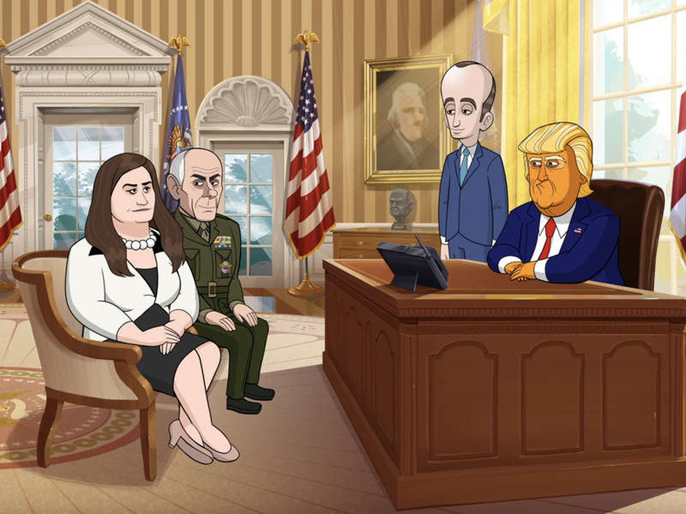 Picture of Our Cartoon President