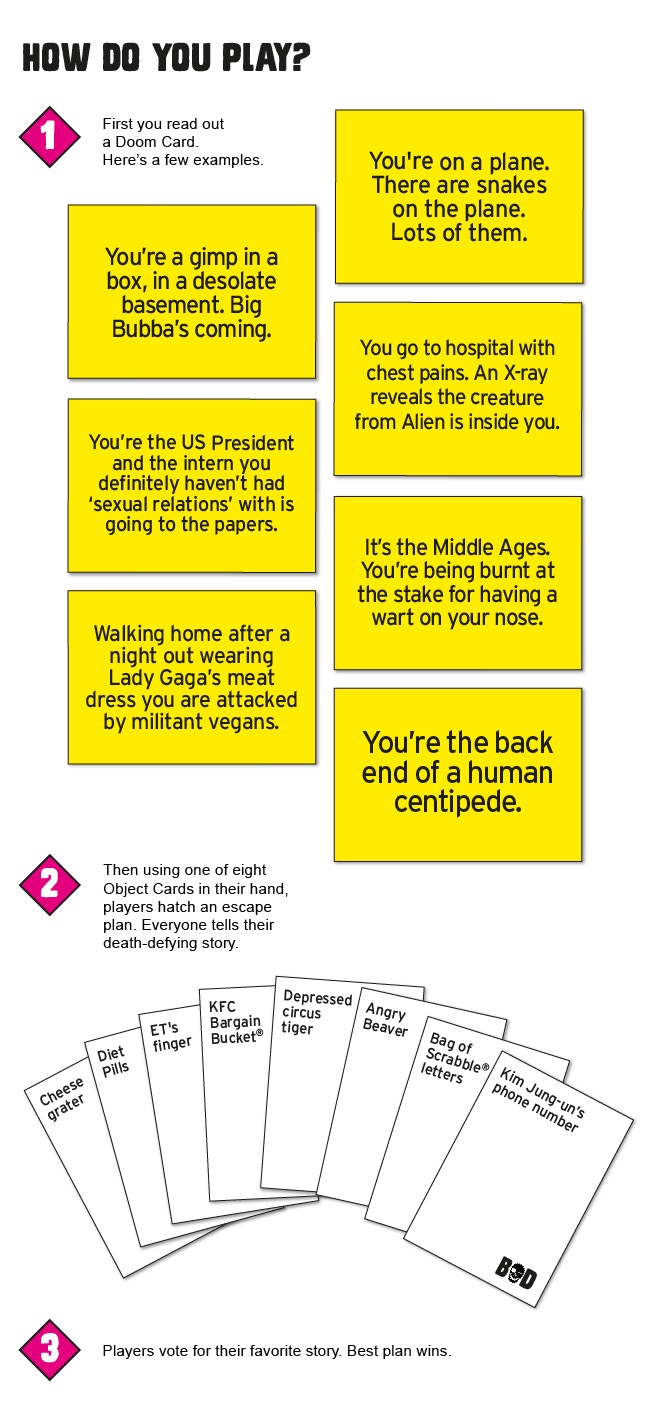 Picture of Bucket of Doom: The Death-Dodging Party Game