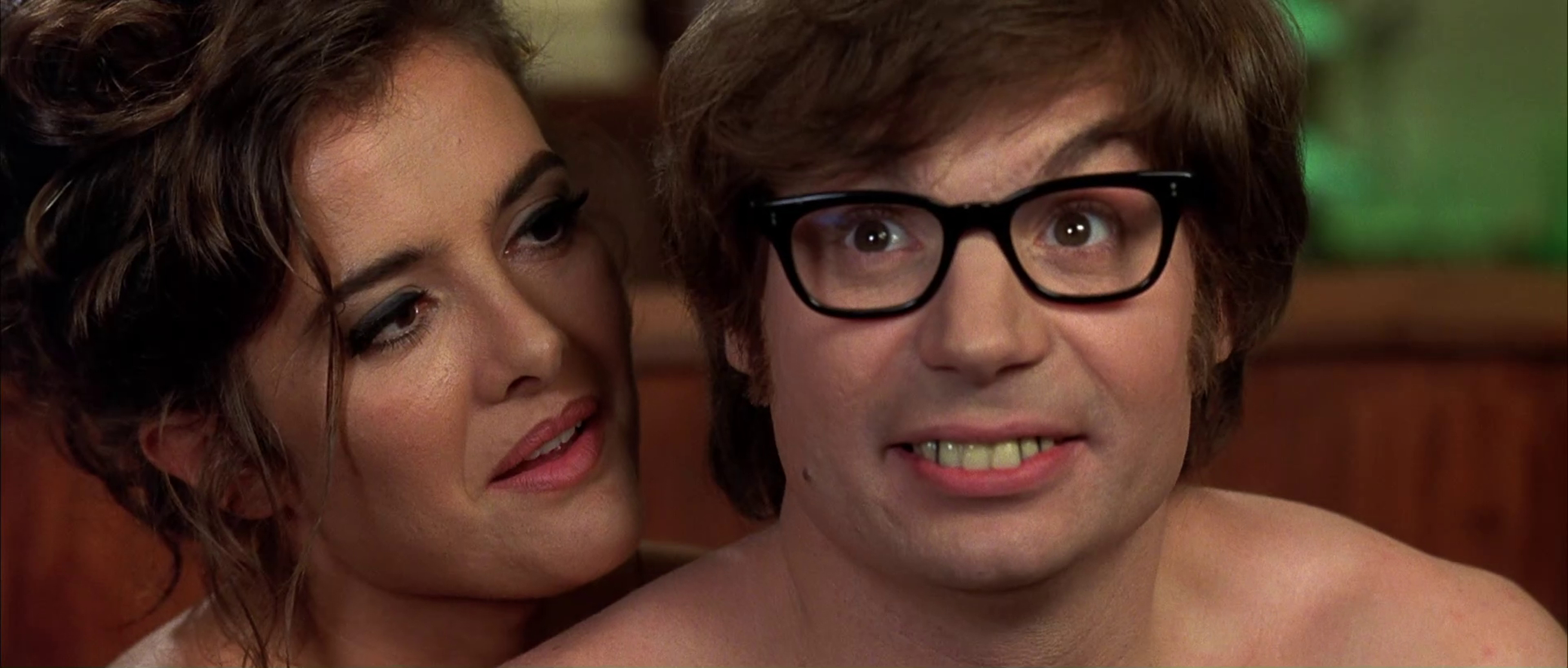 Fabiana Udenio and Mike Myers