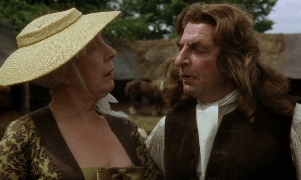 Edith Evans and Hugh Griffith