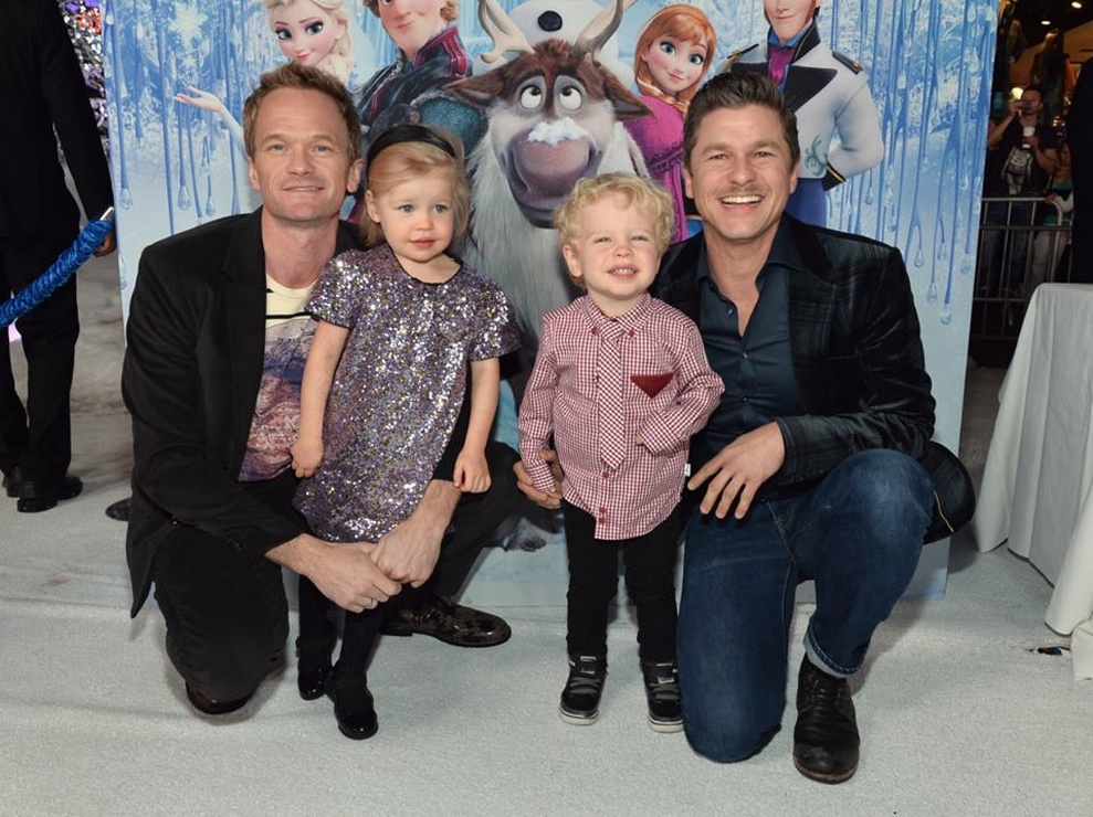 TWO FATHERS W/TWINS