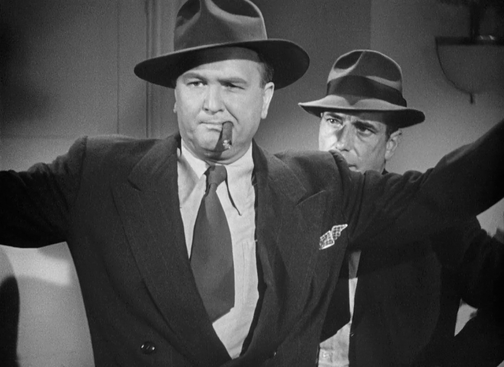 Charles Cane and Humphrey Bogart